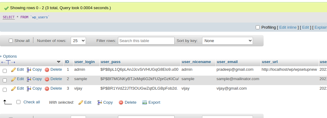 WordPress WP List Table Tutorial - Bind Data From Database