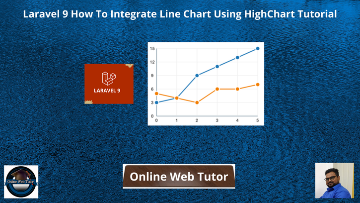 Laravel 9 How To Integrate Line Chart Using HighChart Tutorial
