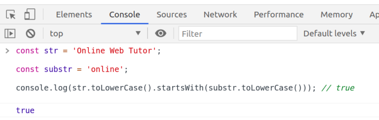 Javascript startsWith endsWith Methods Example Tutorial