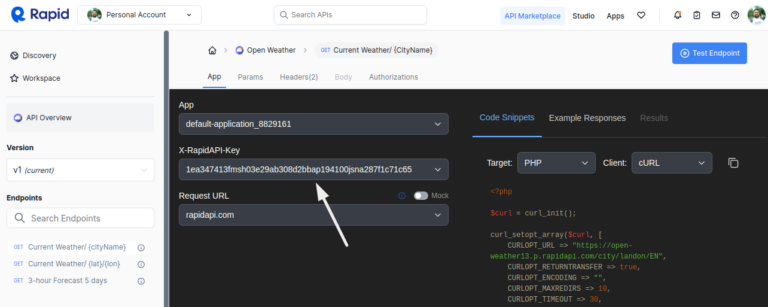 Building a Weather WebApp with Laravel 11 and RapidAPI