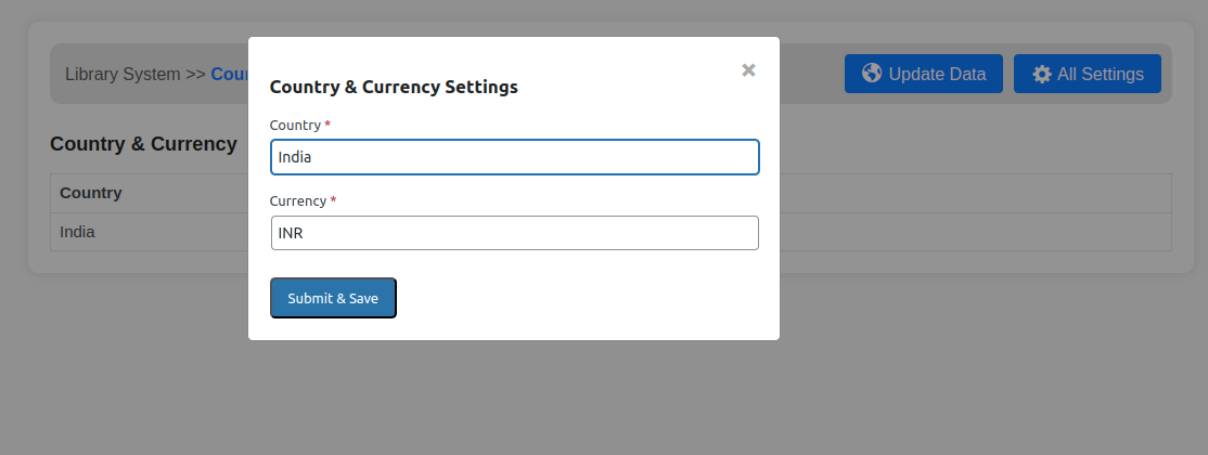 How To Update Country and Currency Settings ? | Online Web Tutor